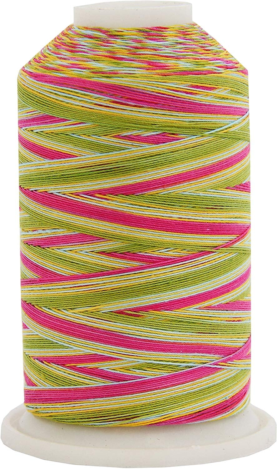 Threadart Multicolor 100% Cotton Thread | Variegated Colors for ...