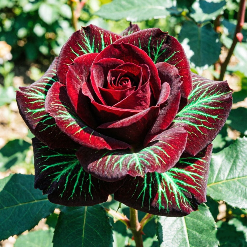 Variegated rose, Hardy Perennial Fragrant Garden Decor for Plant ...