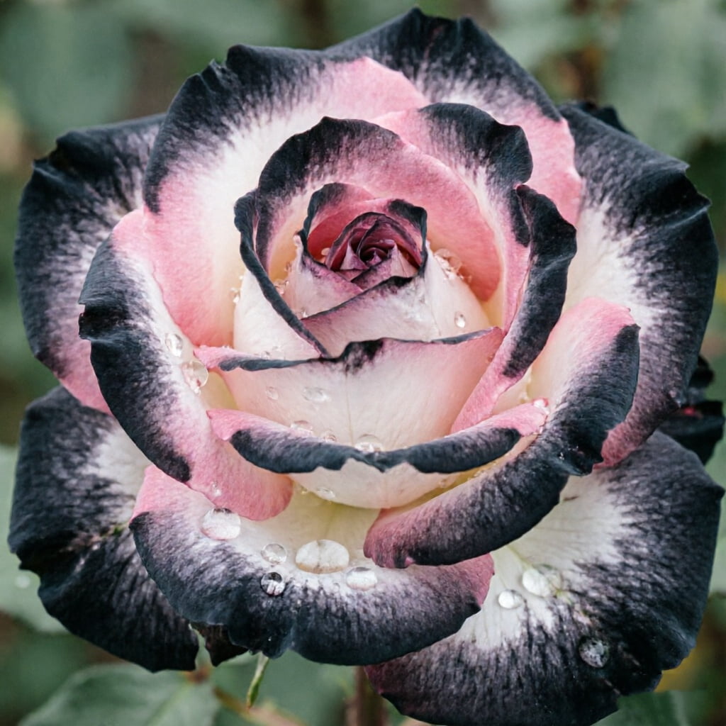 Variegated rose, Hardy Perennial Fragrant Garden Decor for Plant ...