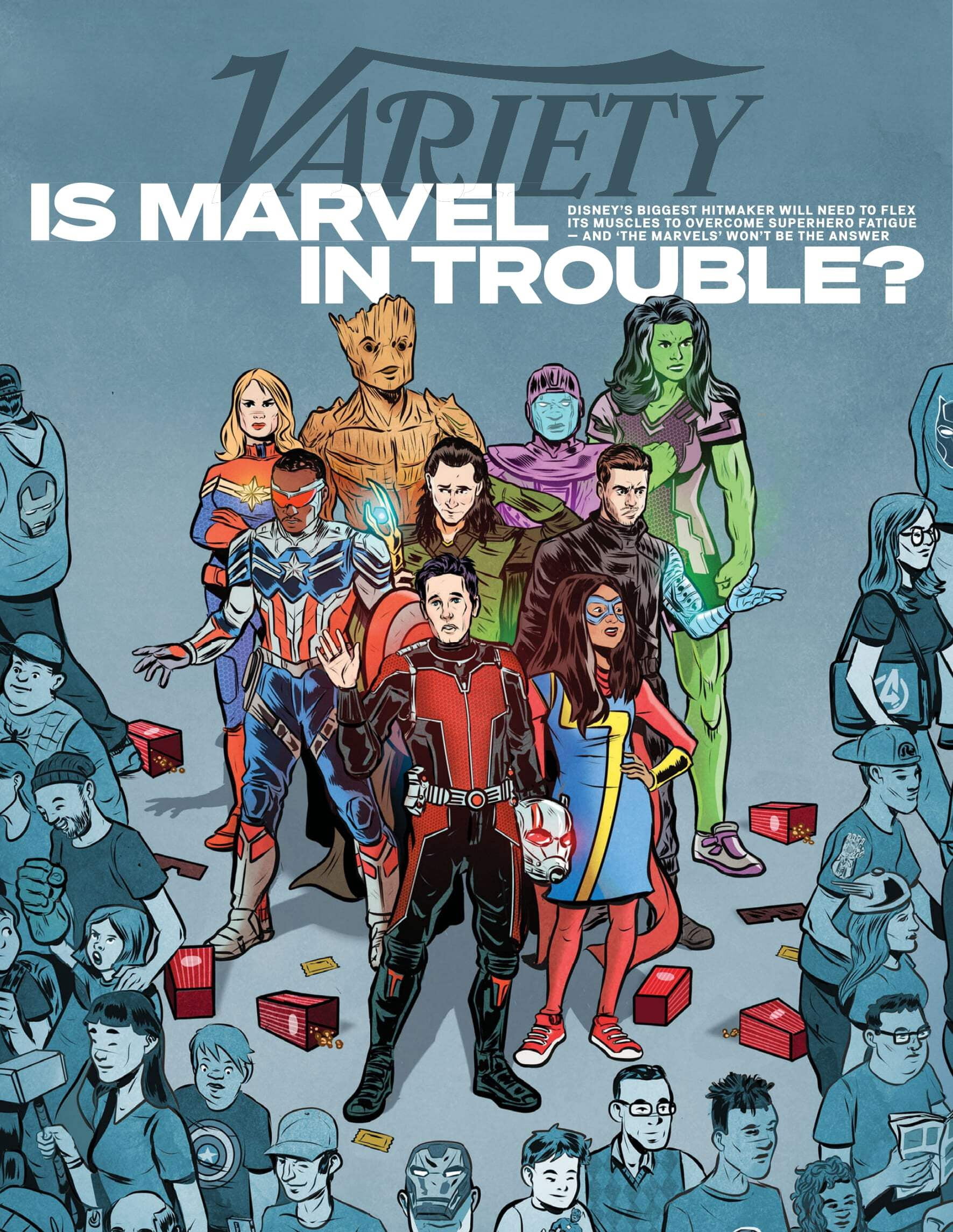 Variety - 23.11.01 Edition: Is Marvel In Trouble?, Disney's Biggest ...
