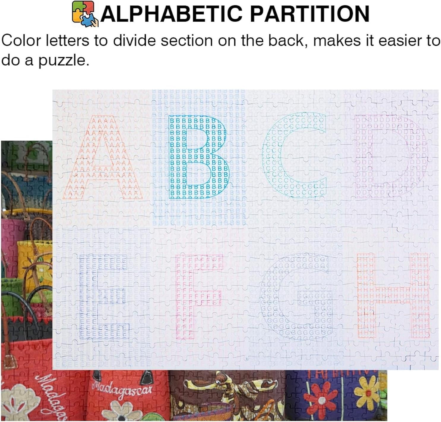 Variety of Bags Jigsaw Puzzle 500 Pieces, Intellectual Entertainment ...