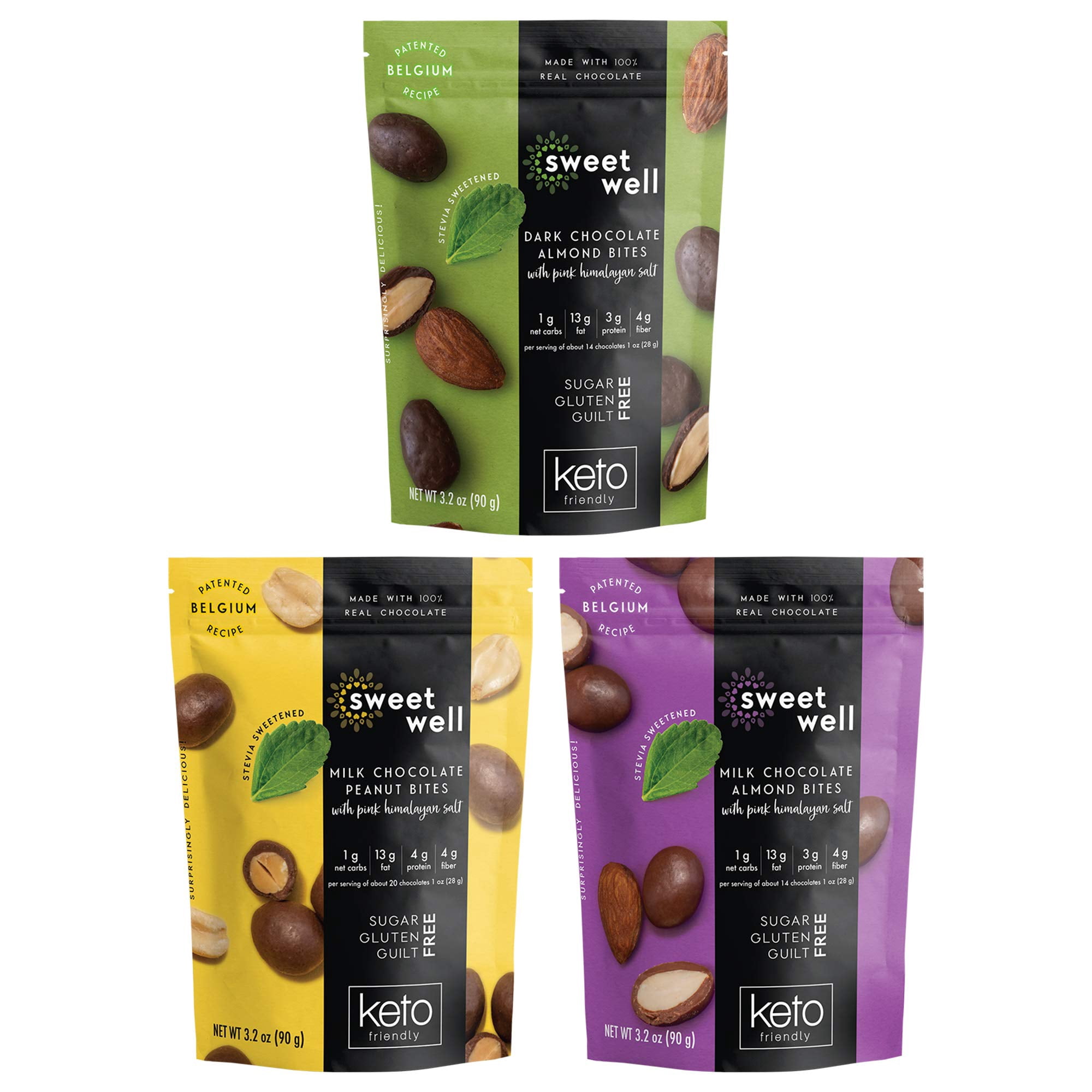 Variety Bites, Low Carb CM31 Keto Snacks, Keto Chocolate Snack Variety ...