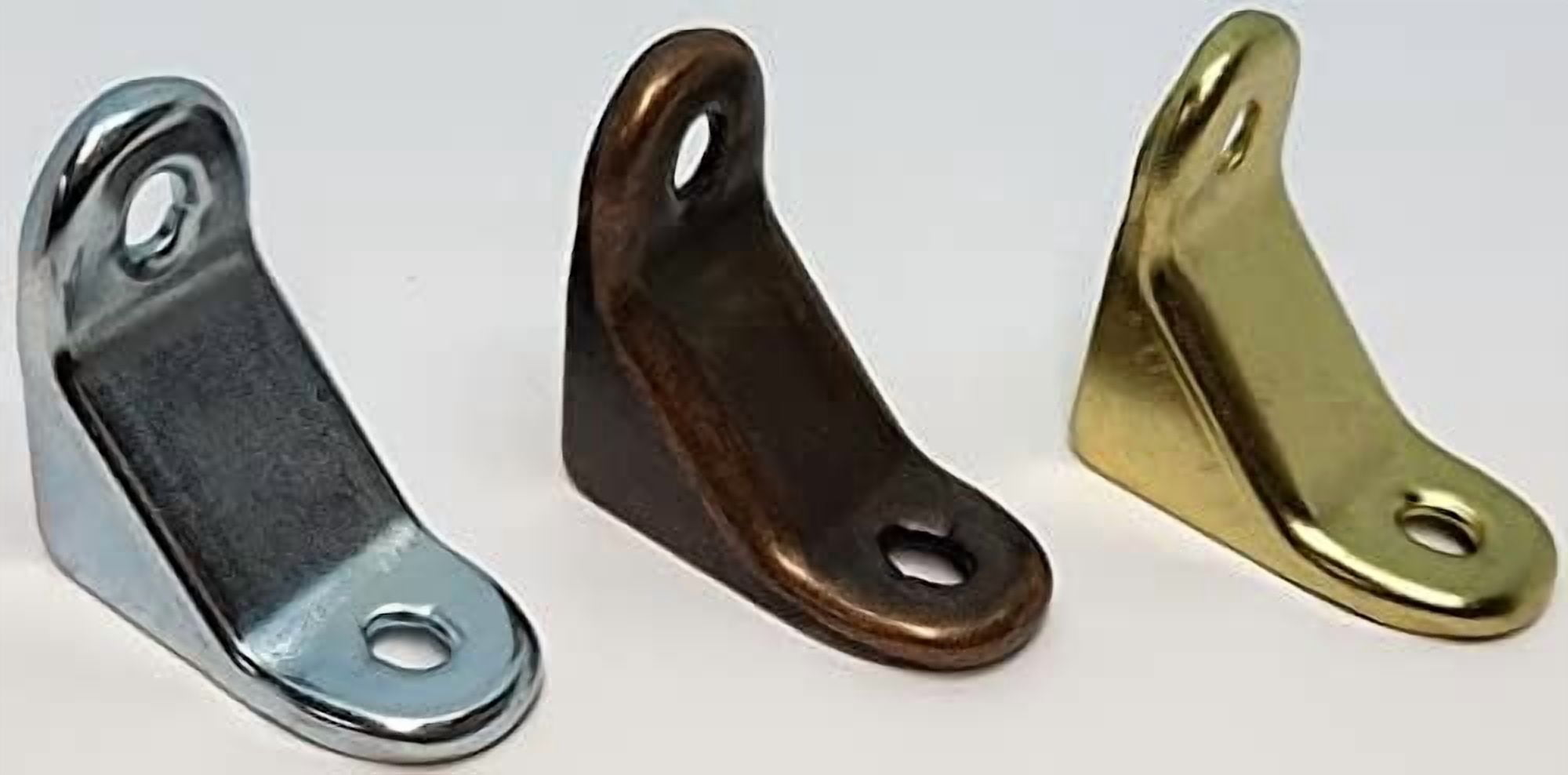 Variety Count Flat Straight 1x1 22 Gauge Steel Corner Brace Brackets ...