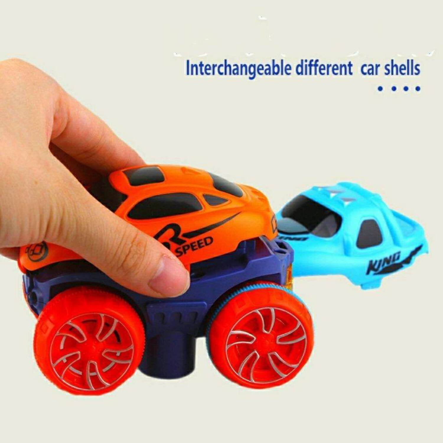 Variety Of Flexible Assembling Electric Light Rail Toy Car - Walmart.com