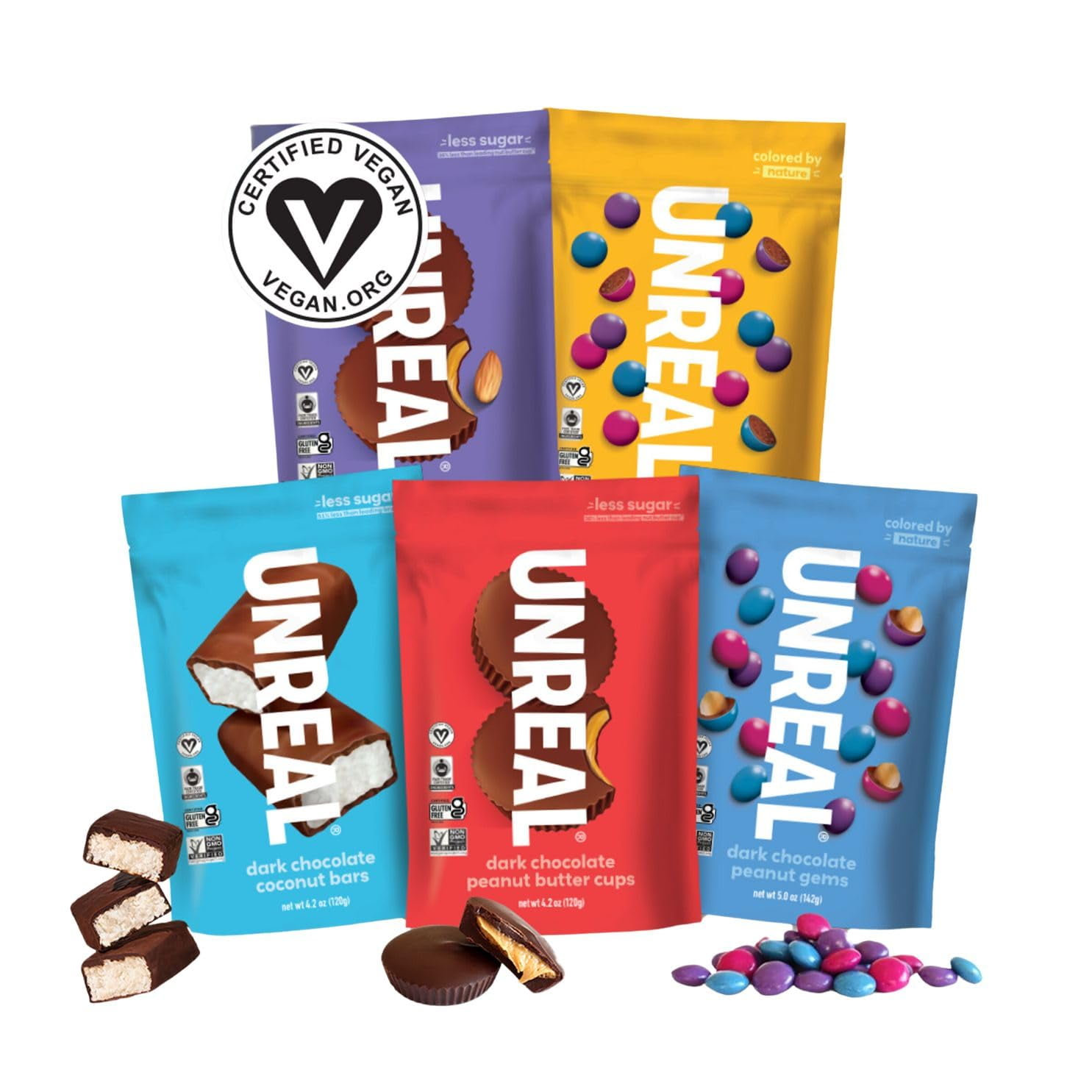 Variety Pack (5 Bag Sampler) | Less Sugar, Fair Trade, Non-GMO ...