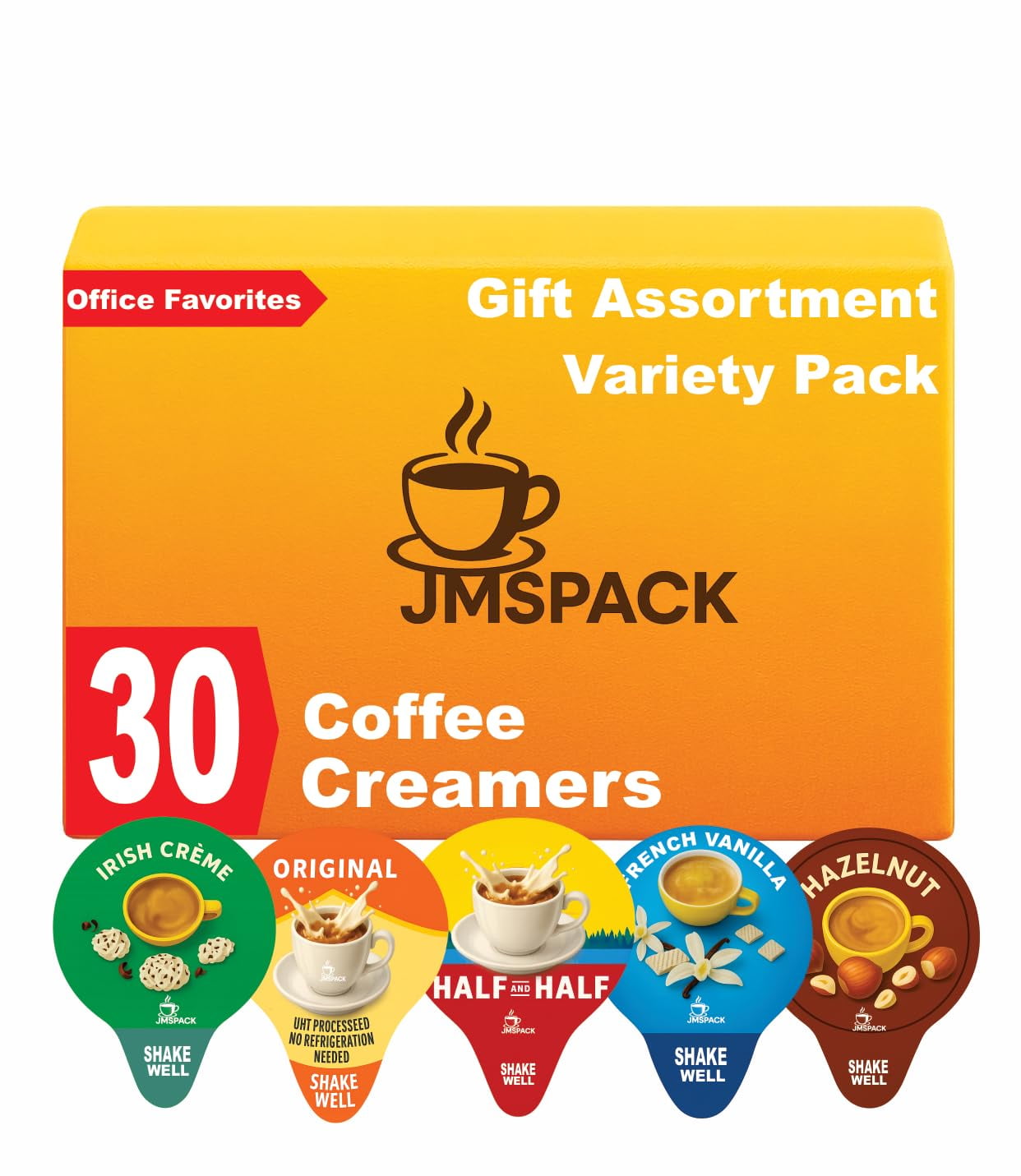 Variety Pack Creamers Liquid OKA4 Creamer Singles | Gift Assortment Box ...
