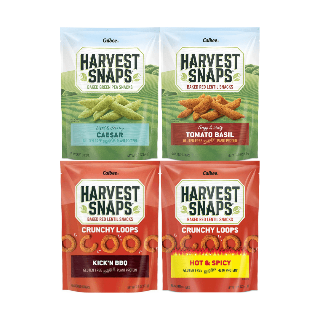 Variety Pack Harvest Snaps Veggie Chips, 4 Flavor Assortment - Tomato ...