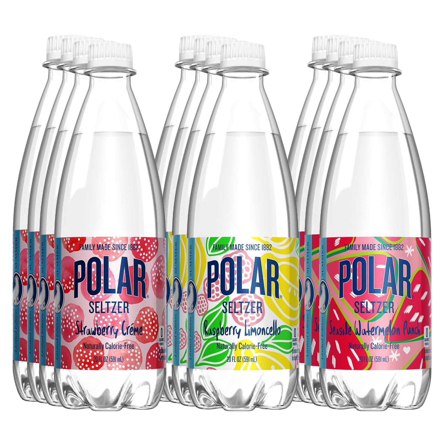 Variety - Polar Seltzer Sparkling Water Variety Pack Flavored Seltzer ...