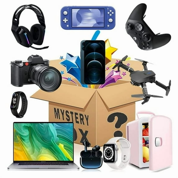 Variety Tech Decorative Box: Assorted Mix of 2-25 Electronics & Gadgets ...