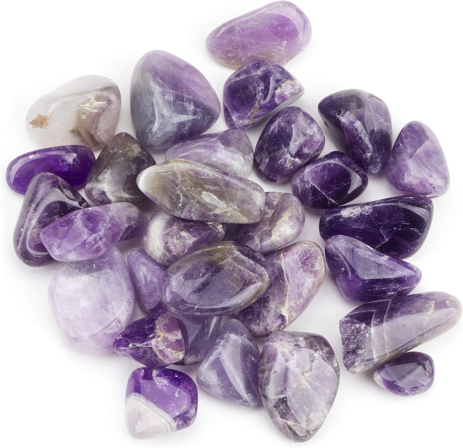 Variety of Styles to Choose From, 1/2 lb Polished Stones - 1/2" - 1 ...