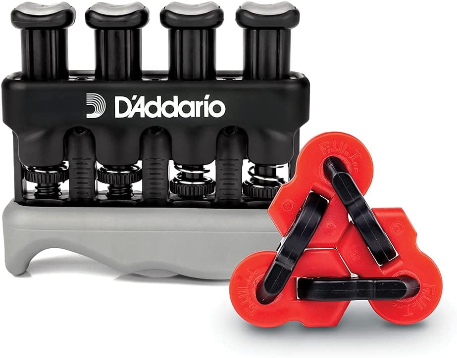 Varigrip Finger Strengthener with Fiddilink - Finger Exerciser & Guitar ...