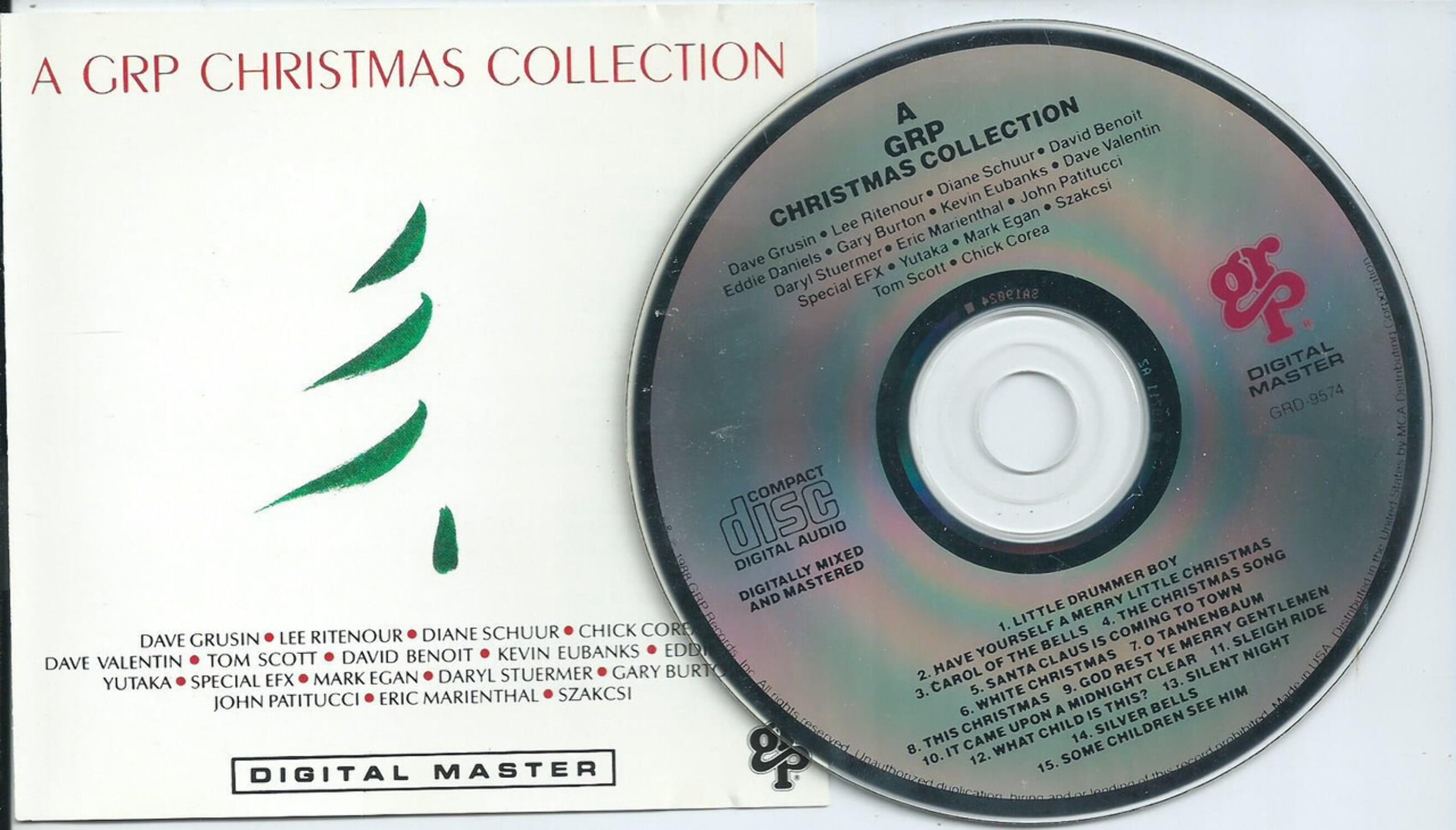 Various-A GRP Christmas Collection 1988 CD DAVE GRUISIN YUTAKA CHICK ...