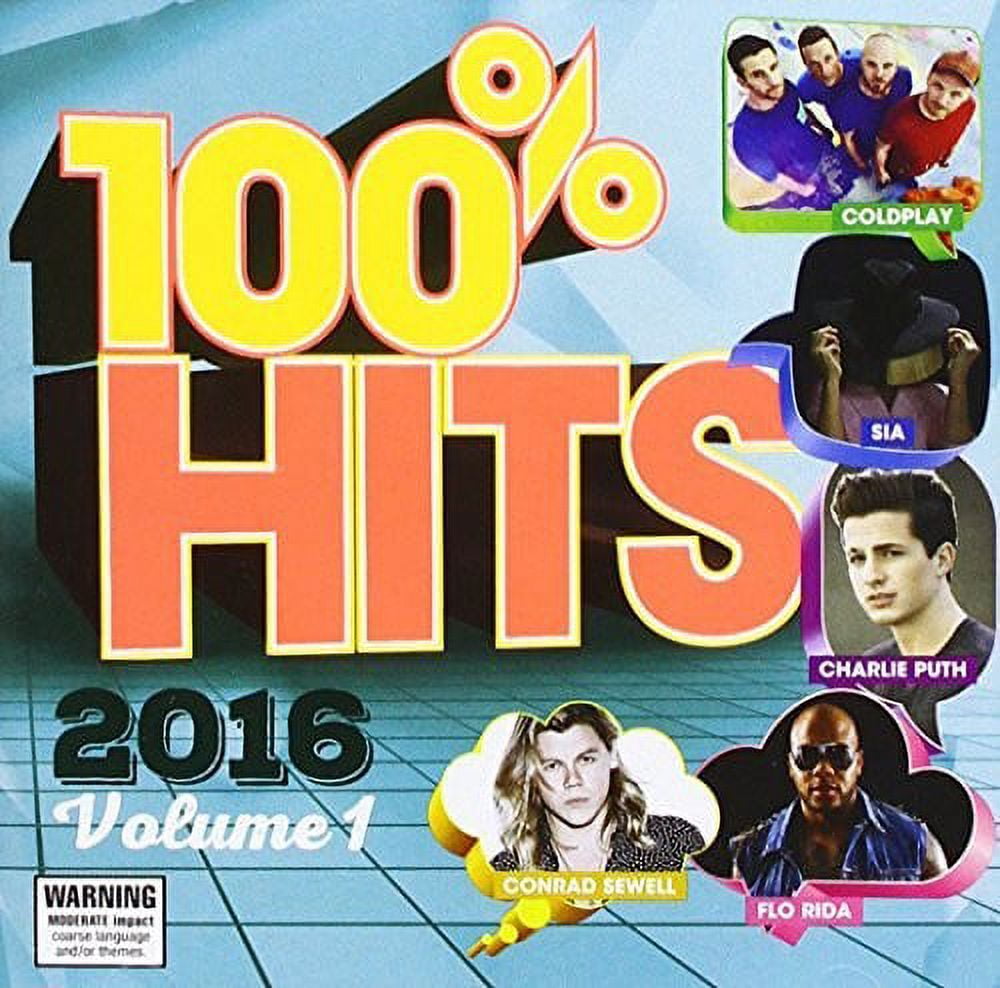 Various Artists - 100% Hits 2016 Volume 1 / Various - CD - Walmart.com