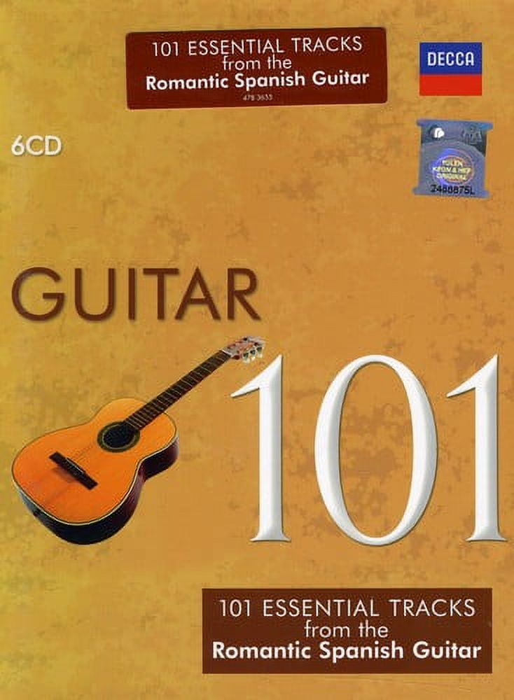 Various Artists - 101 Guitar - Classical - CD - Walmart.com
