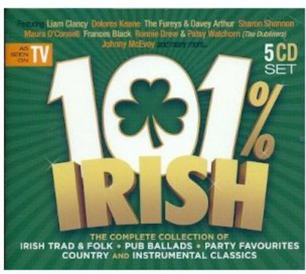 Various Artists - 101% Irish - Folk Music - CD - Walmart.com