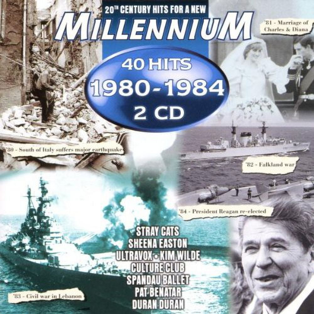Pre-Owned Various Artists - 20th Century Hits For A New Millennium 1980-1984 (CD 1998) - Walmart.com