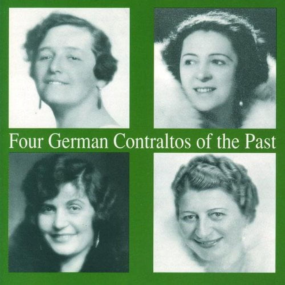 Various Artists - 4 German Contraltos of Past / Various - Classical ...