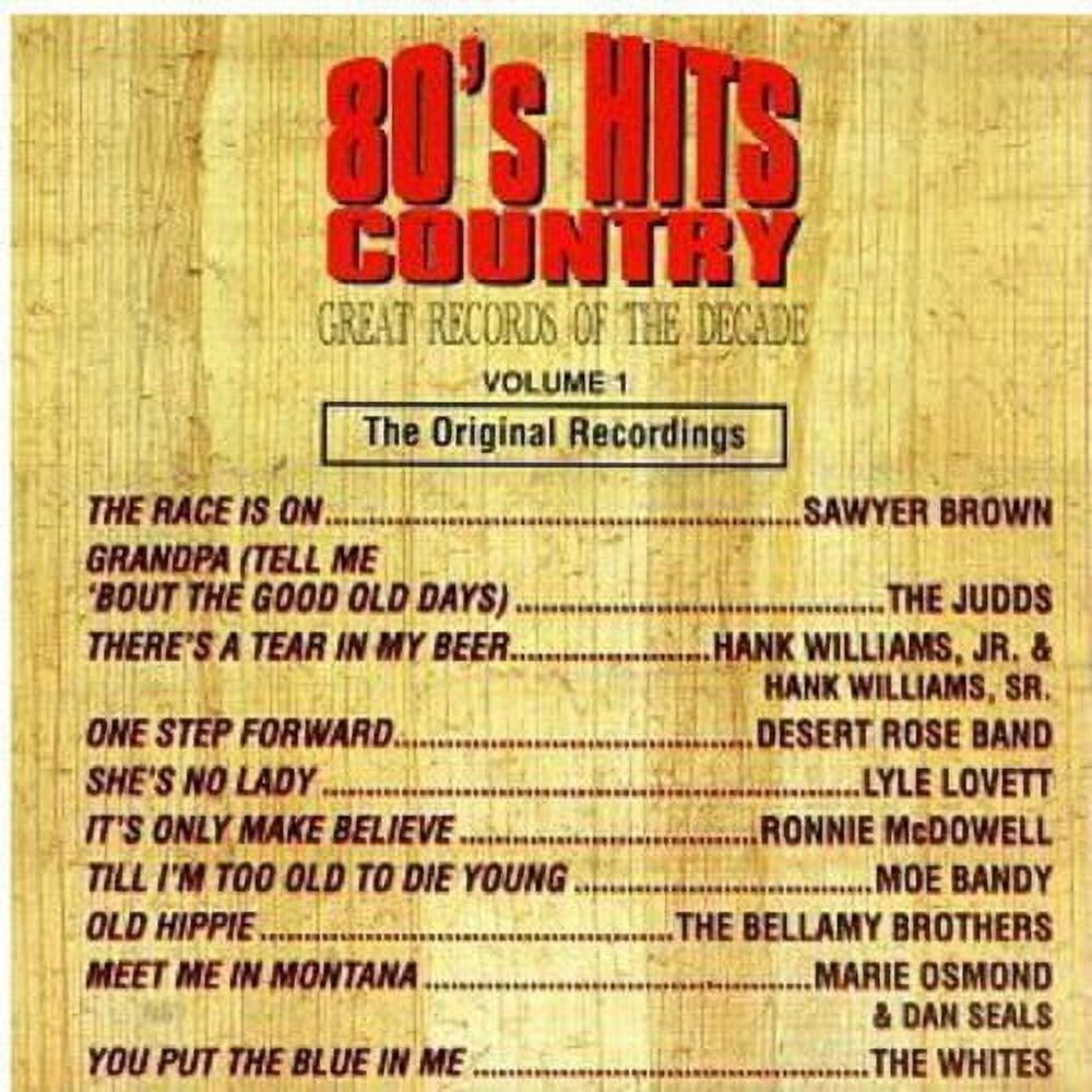 Various Artists - 80's Country Hits 1 / Various - Music & Performance ...