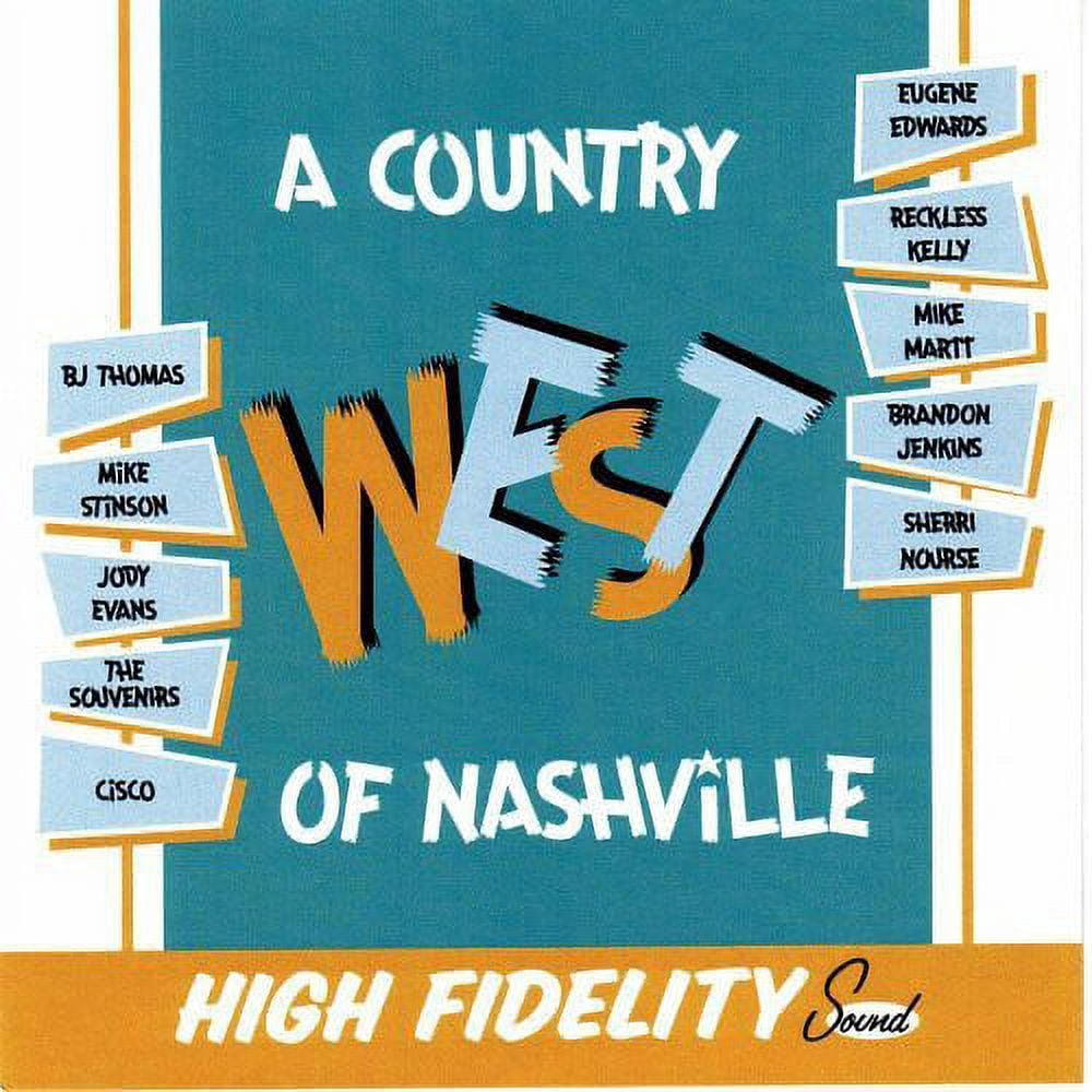 Various Artists - A Country West Of Nashville - Music & Performance ...