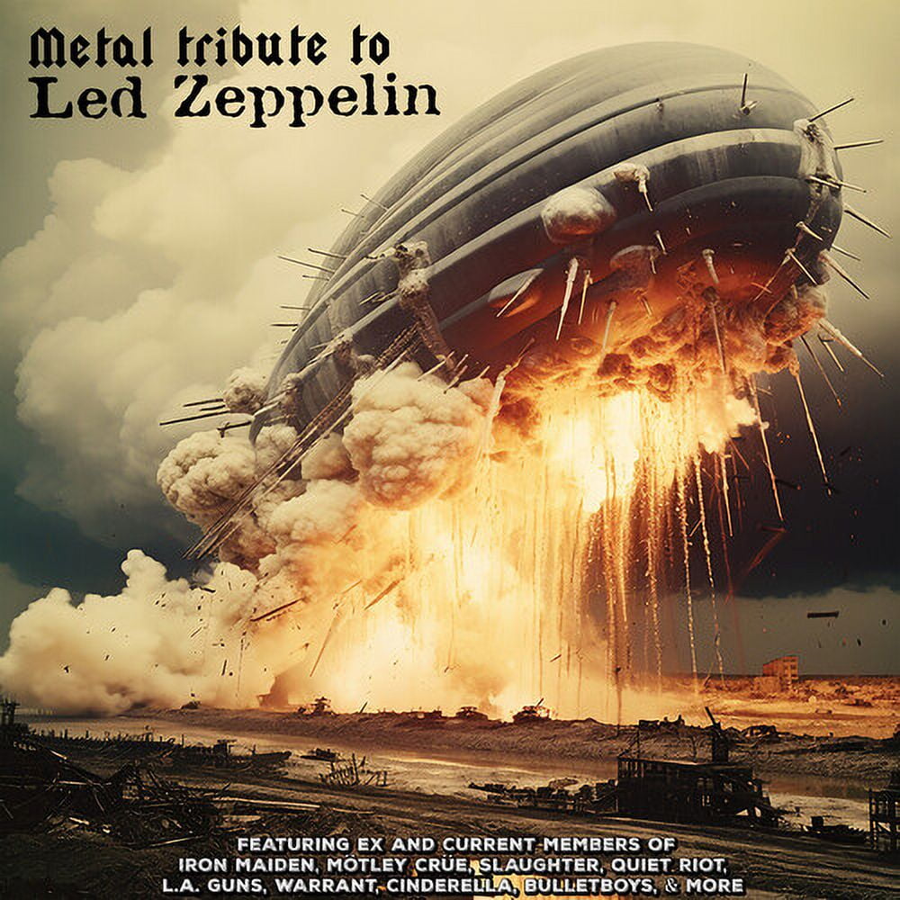 Various Artists - A Metal Tribute To Led Zeppelin (Various Artists) Red ...