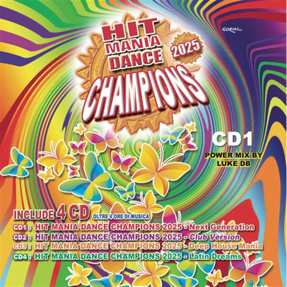 Various Artists Audio Cd Hit Mania Dance Champions 2025 / Various (CD ...