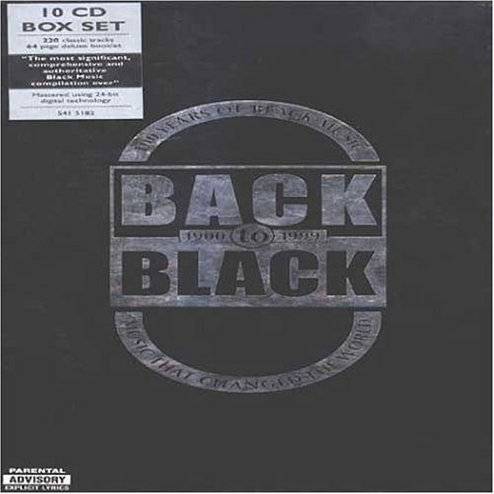 Pre-Owned Various Artists - Back To Black 1900-1999 (100 Years Of Black ...