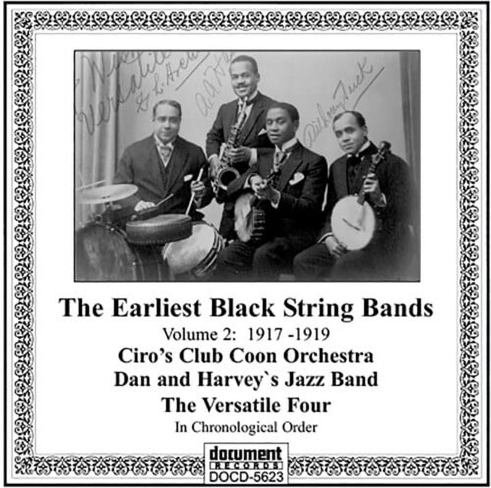 Various Artists - Black String Bands 2: 1917-1919 / Various - Jazz - CD ...