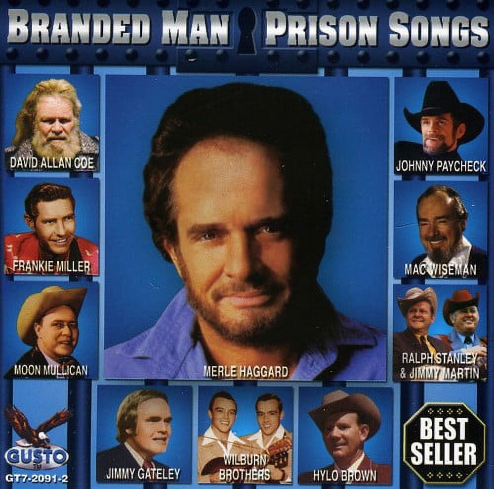 Various Artists - Branded Man: Prison Songs / Various - Country - CD ...