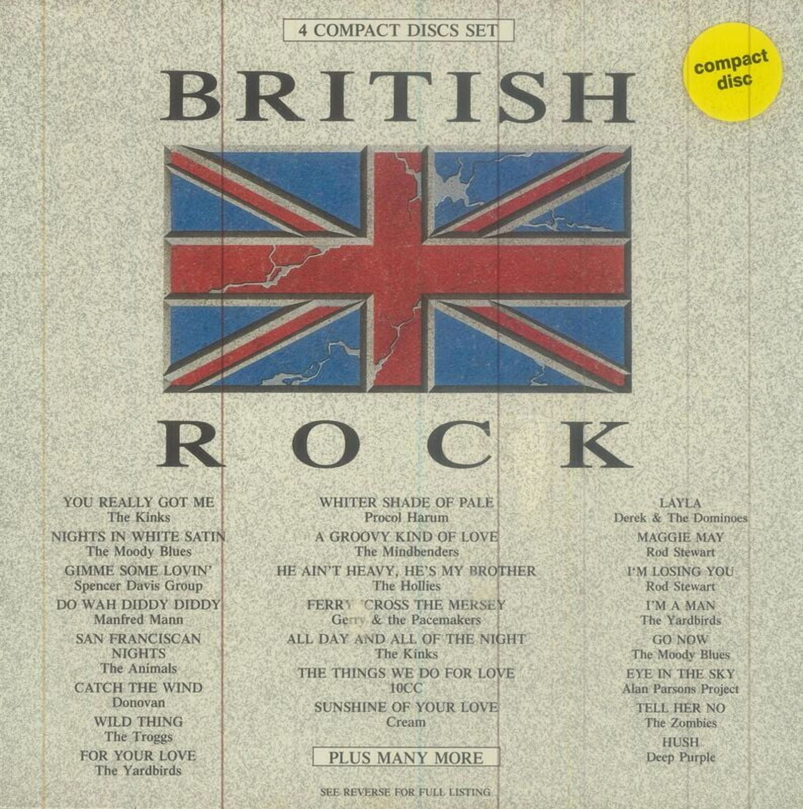 Various Artists - British Rock Box - CD Box Set - Walmart.com