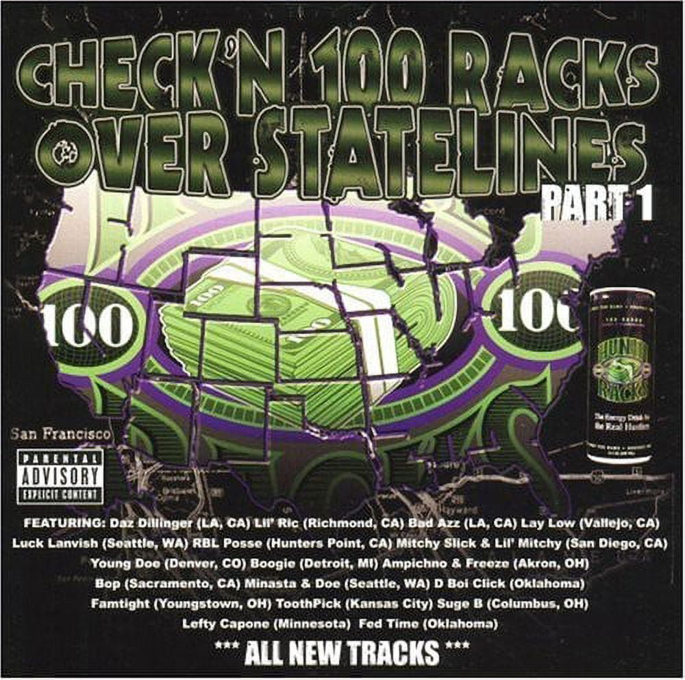 Various Artists - Checkin 100 Racks Over Statelines 1 / Various - Rap ...