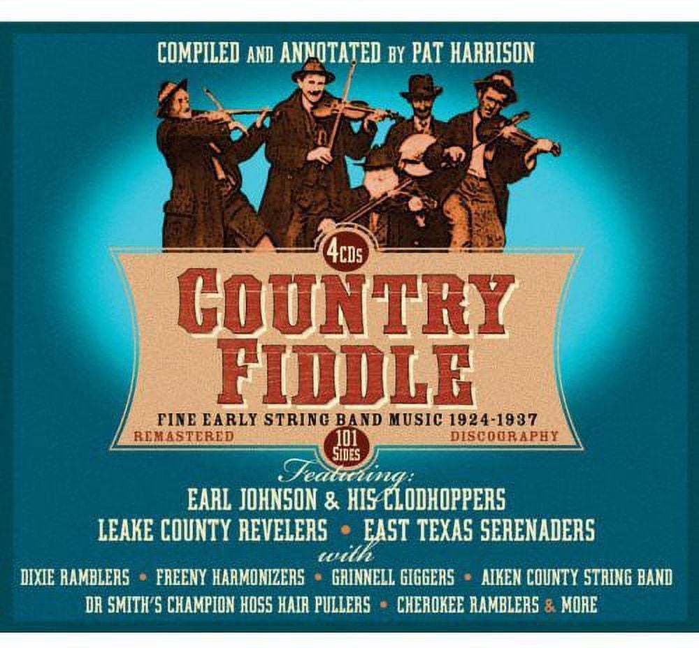 Various Artists - Country Fiddle: Fine Early String Band Music 1924 ...