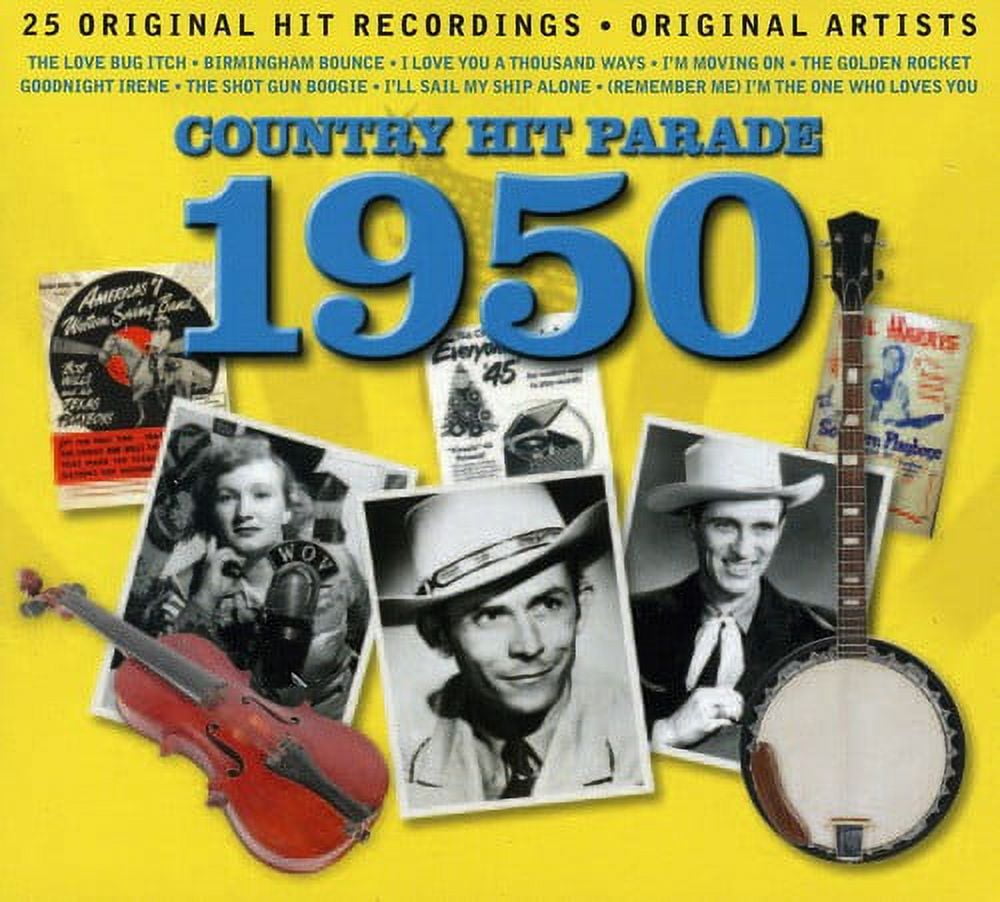 Various Artists - Country Hit Parade 1950 - Country - CD - Walmart.com