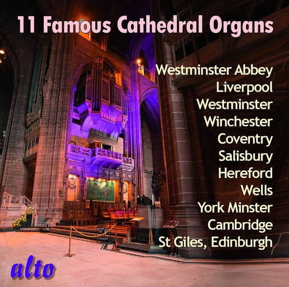 Various Artists - Eleven Famous Cathedral Organs (Various Artists ...