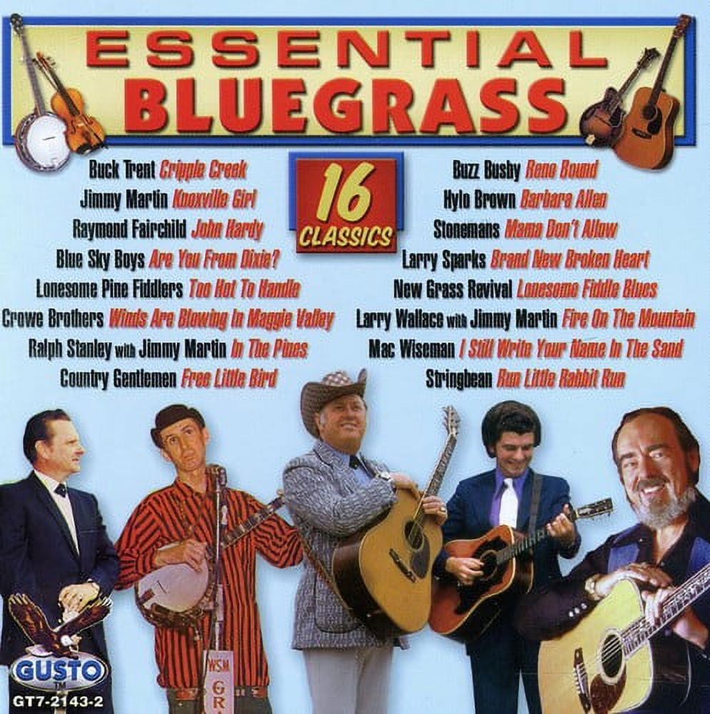 Various Artists - Essential Bluegrass-16 Class / Various - Music ...