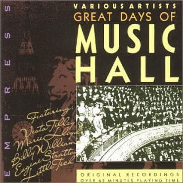 Pre-Owned Various Artists - Great Days Of Music Hall (CD 2004 ...