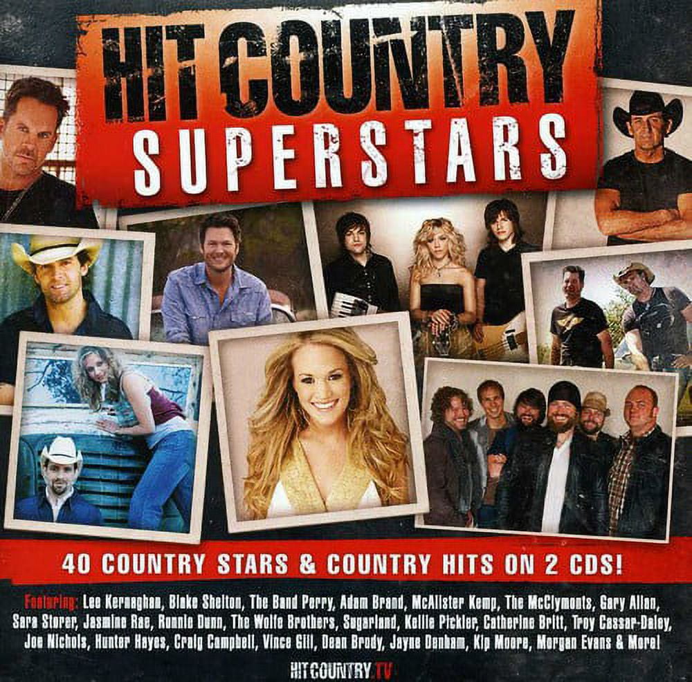 Various Artists - Hit Country Superstars - CD - Walmart.com
