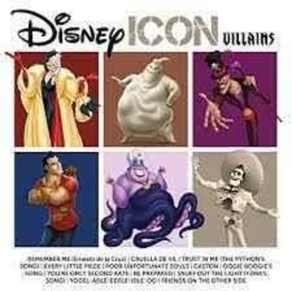 Various Artists - Icon: Disney Villains / Various - CD - Walmart.com