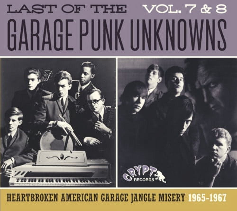 Various Artists - Last Of The Garage Punk Unknowns 7 & 8 (Various ...