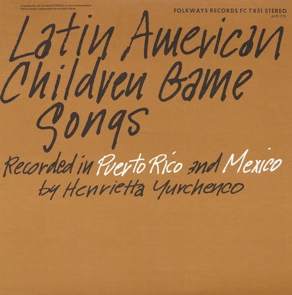 Various Artists - Latin American Children / Various - Children's Music ...