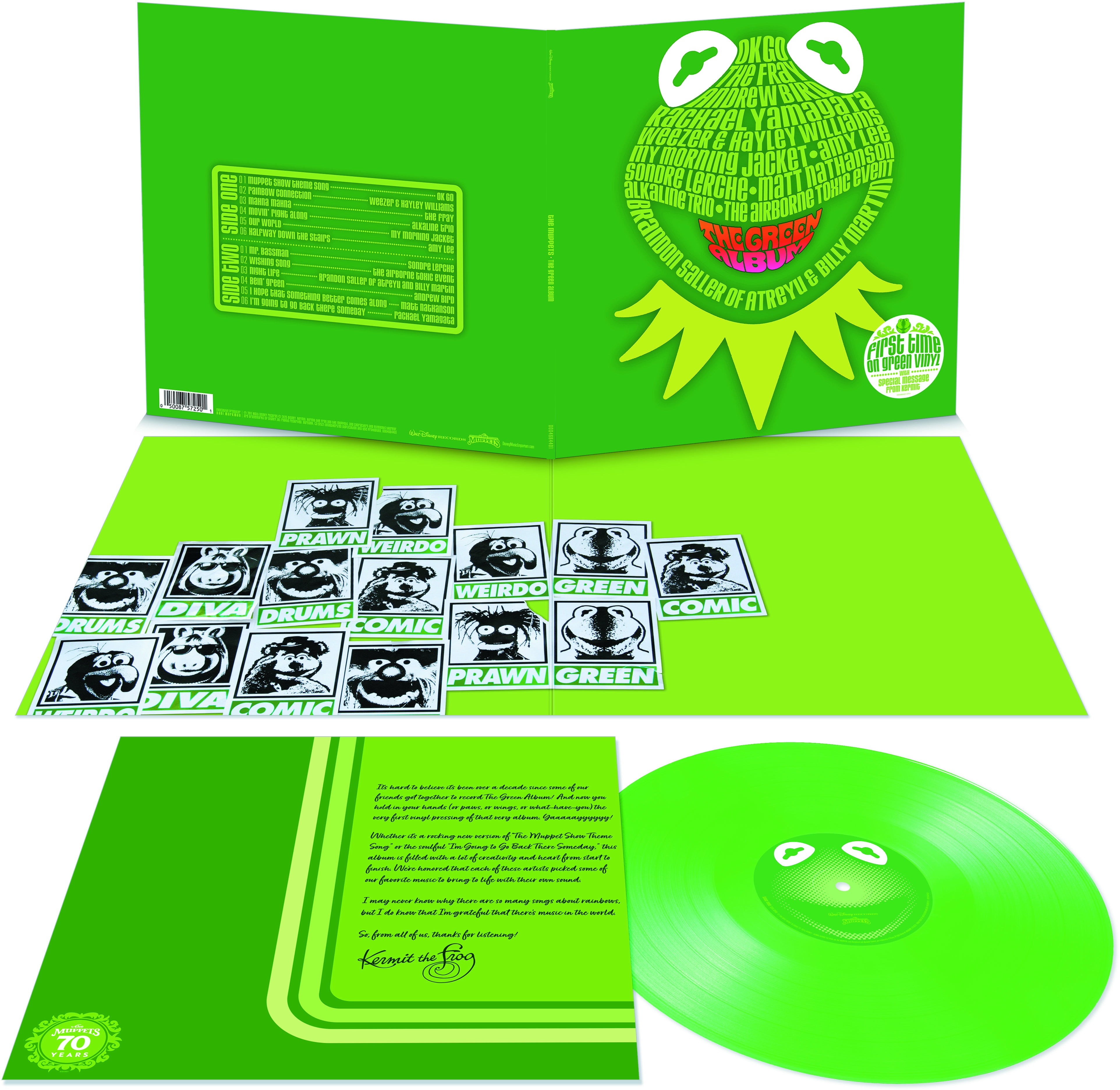Various Artists - Muppets: The Green Album (Various Artists) - Music ...