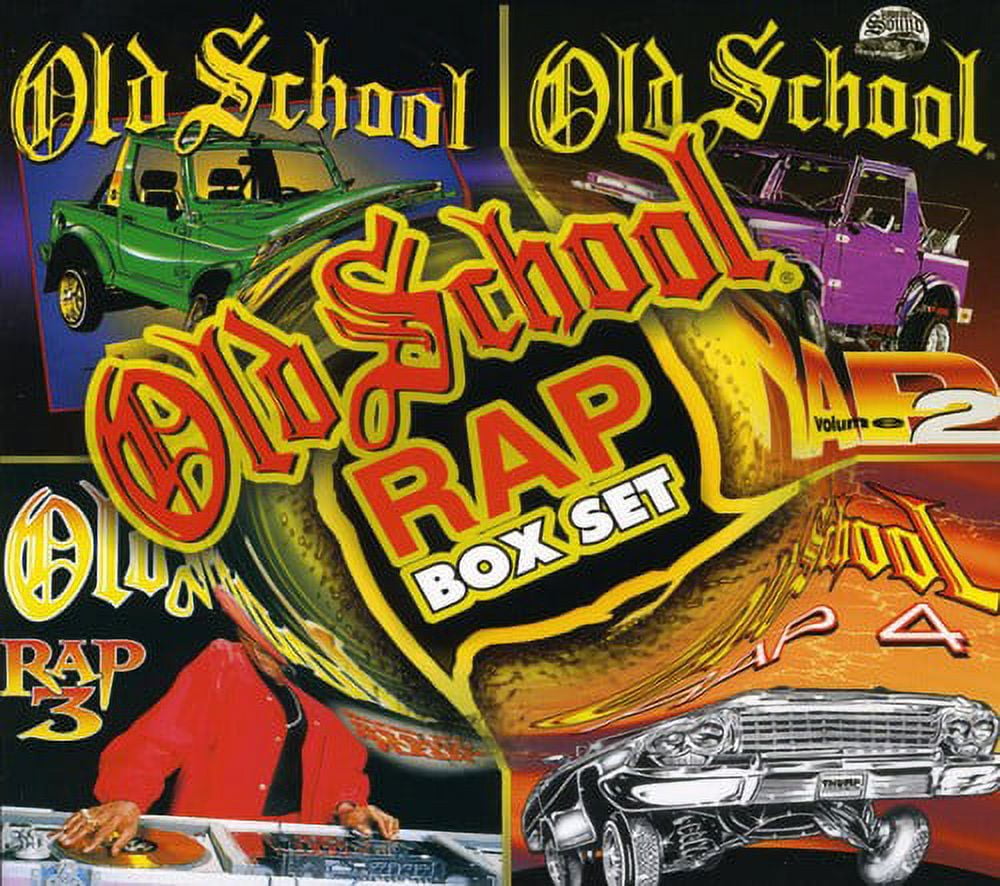 Various Artists - Old School Rap, Vol. 1-4 - Music & Performance - CD ...