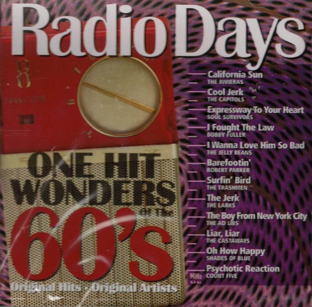 Various Artists - Radio Days: One Hit Wonders Of The 60's (CD ...