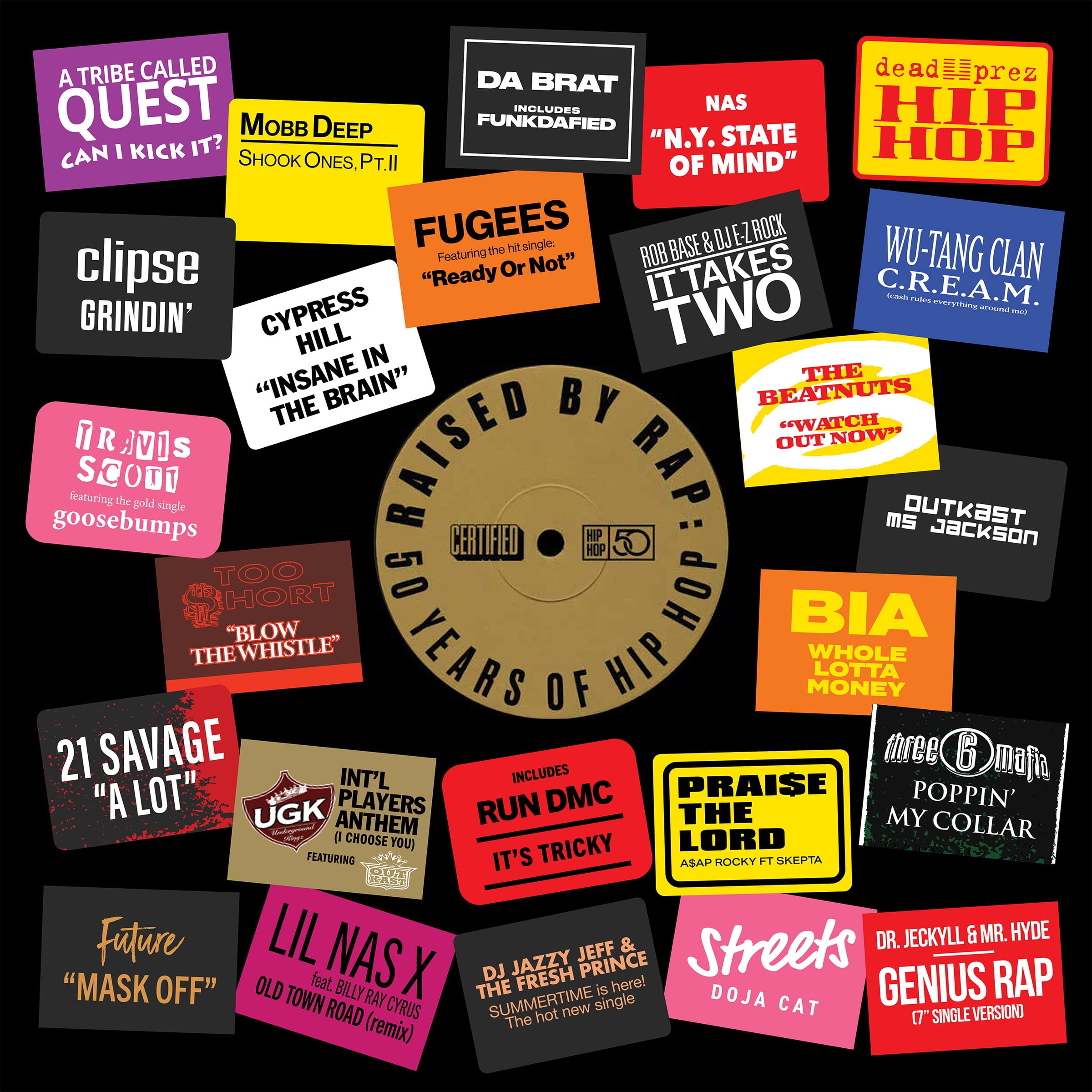 Various Artists - Raised By Rap: 50 Years Of Hip Hop (Various Artists ...