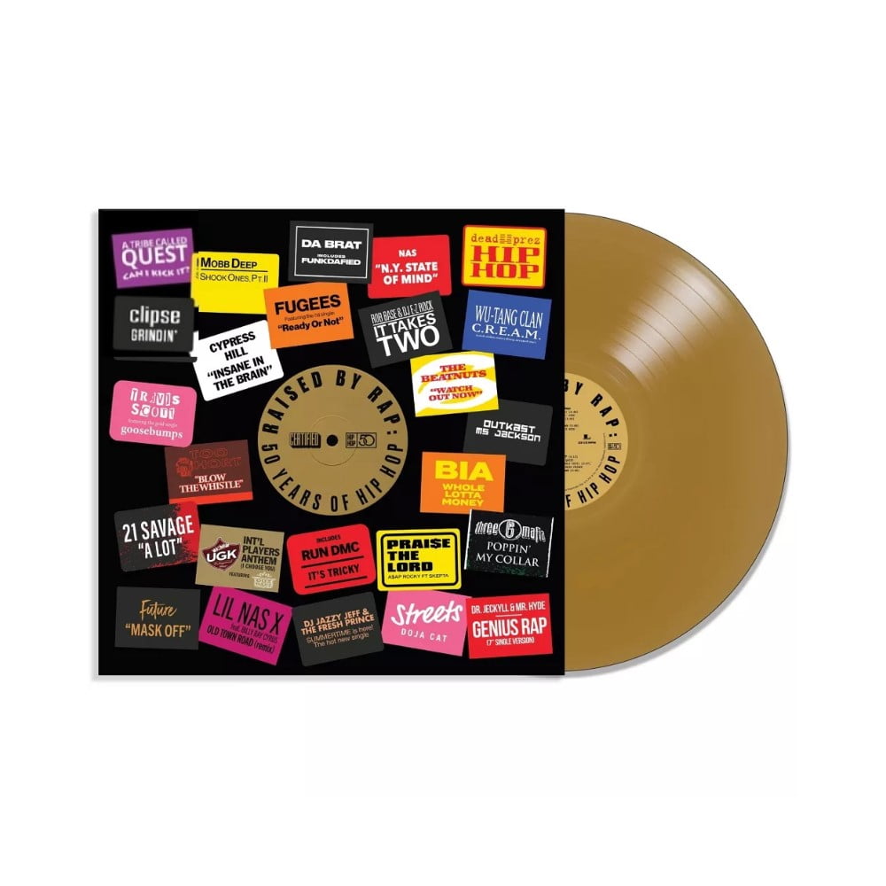 Various Artists - Raised By Rap 50 Years of Hip Hop (Gold Limited ...