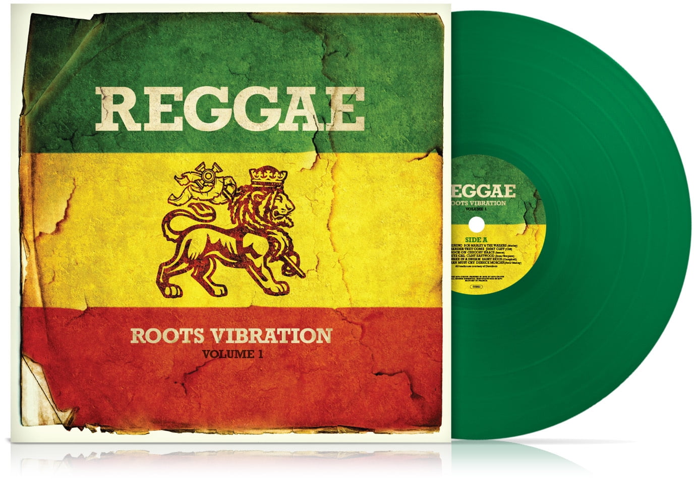 Various Artists - Reggae Roots Vibration Vol 1 - Green Transparent ...