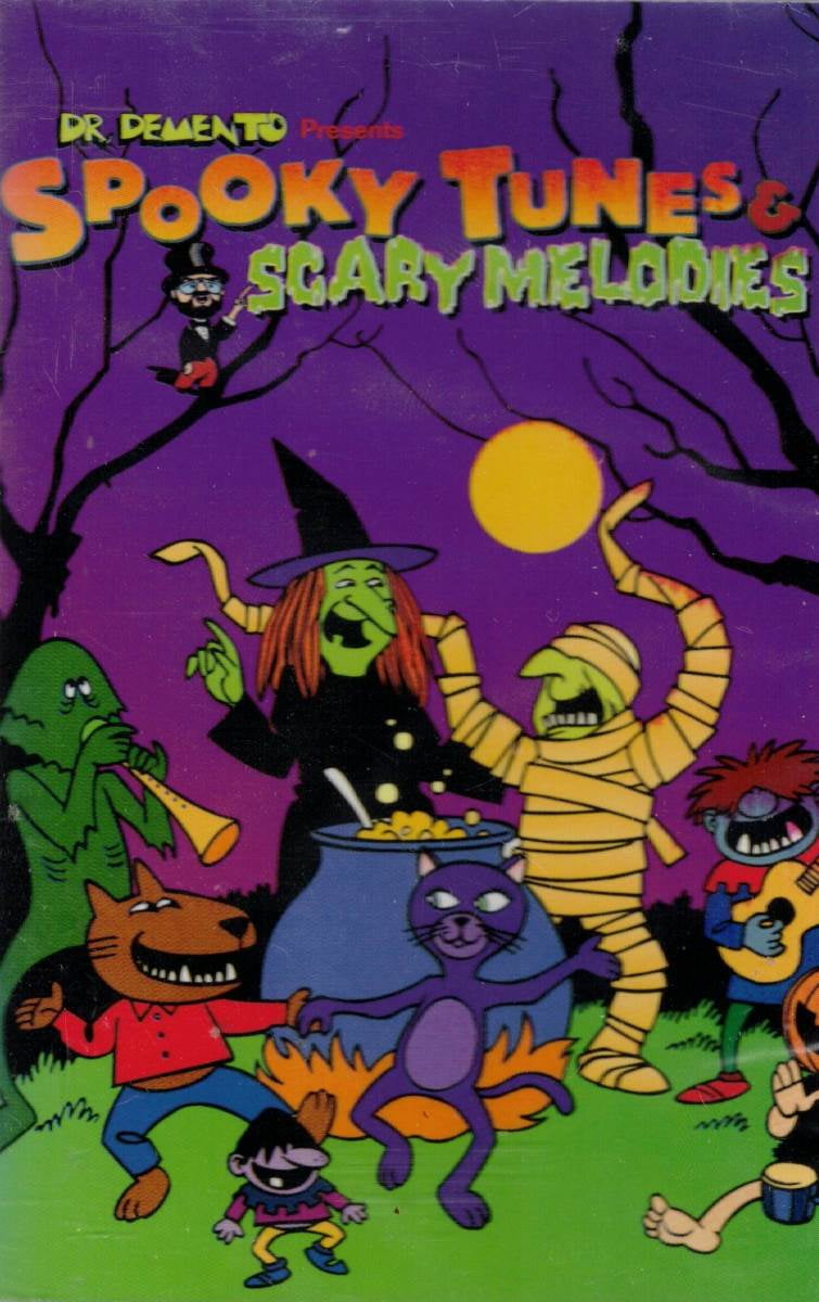 Various Artists - Spooky Tunes & Scary Melodies (Cassette) - Walmart.com