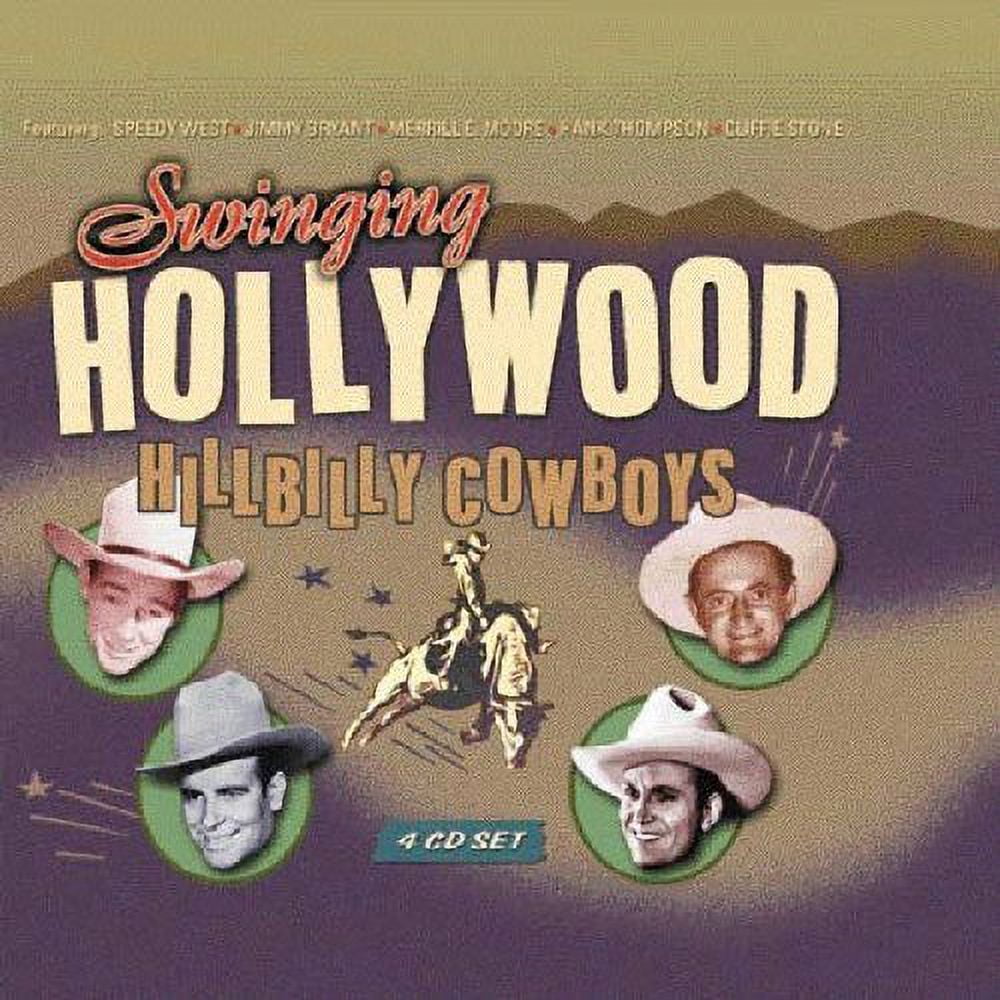 Pre-Owned Various Artists - Swinging Hollywood Hillbilly Cowboys [Box] (2004) - Walmart.com