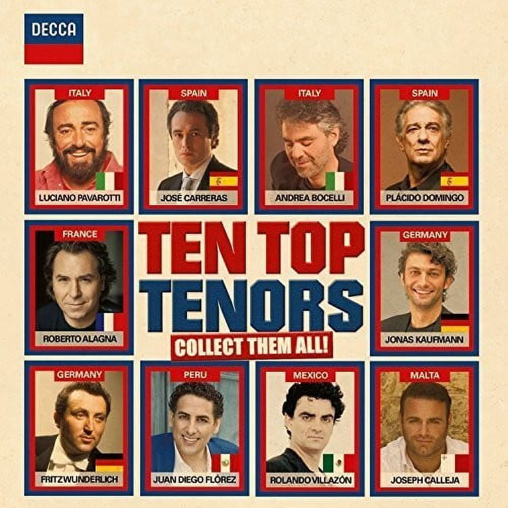 Various Artists - Ten Top Tenors - Classical - CD - Walmart.com