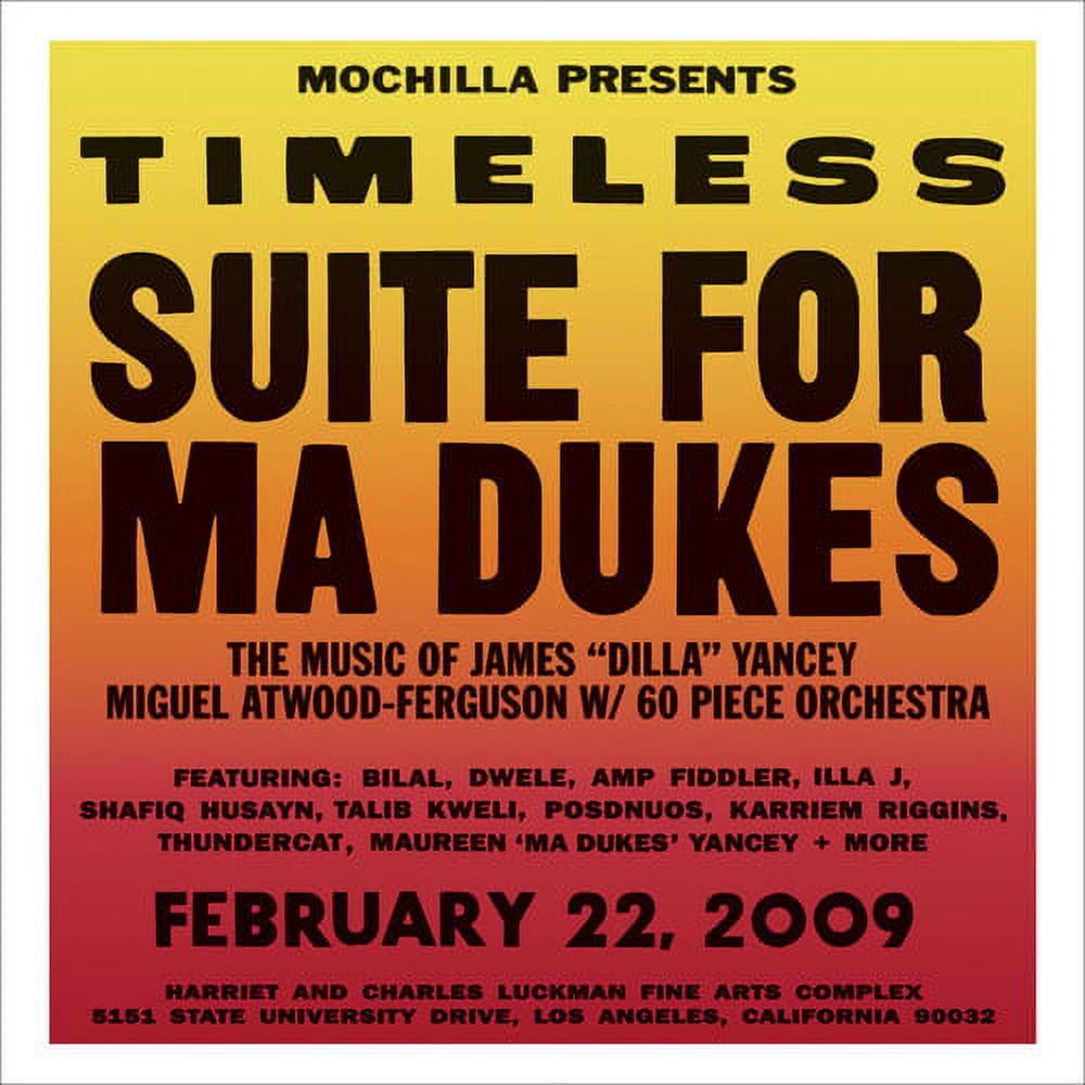 Various Artists - Timeless: Suite for Ma Dukes / Various - Rap / Hip ...