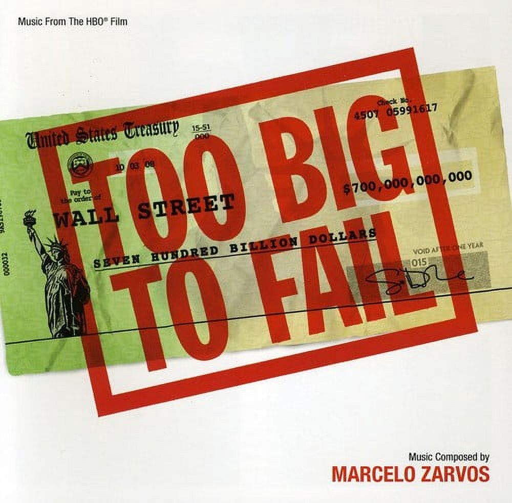 Various Artists - Too Big to Fail (Score) Soundtrack - Soundtracks - CD ...